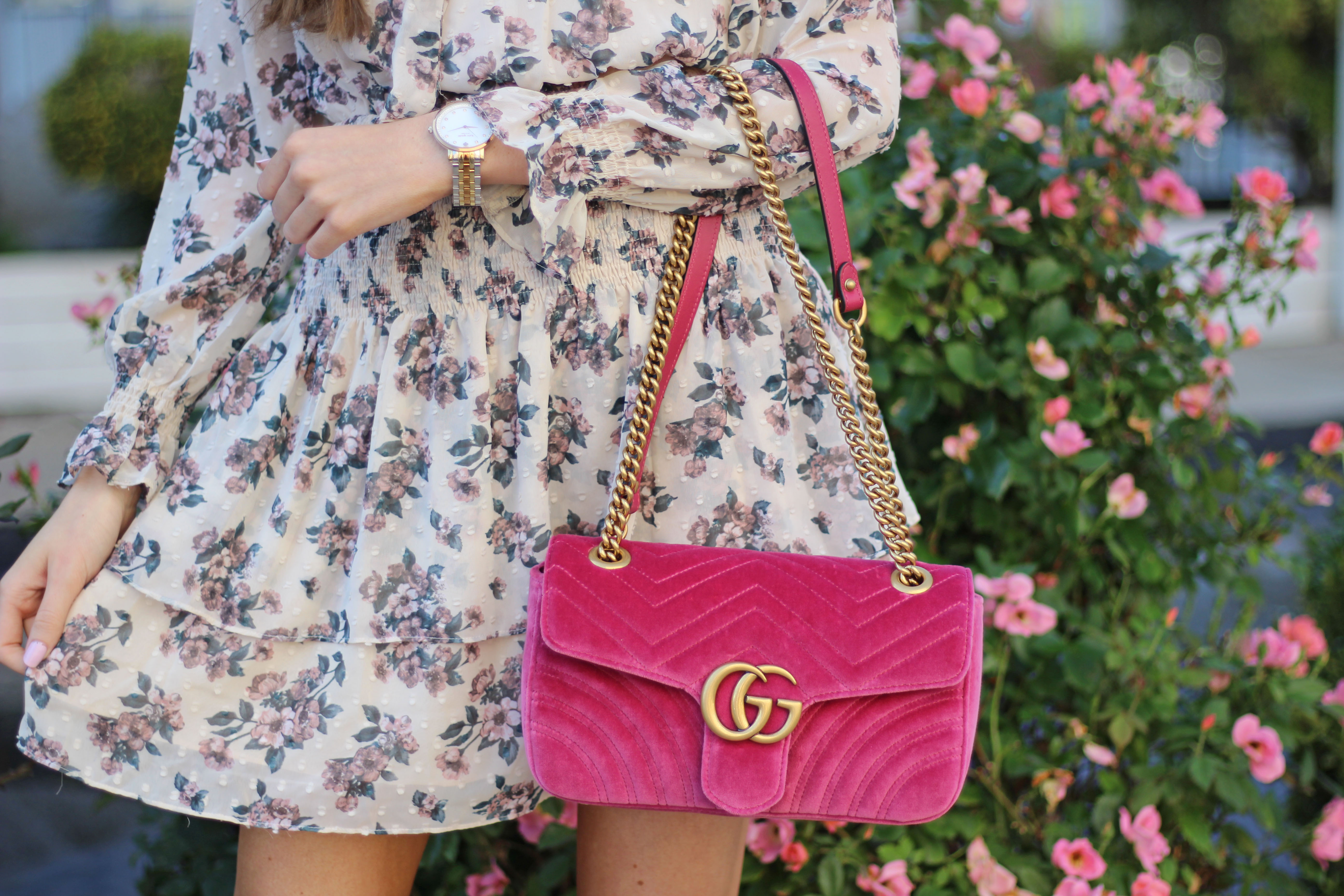Gucci Marmont Velvet Bucket Bag Review | Paul Smith